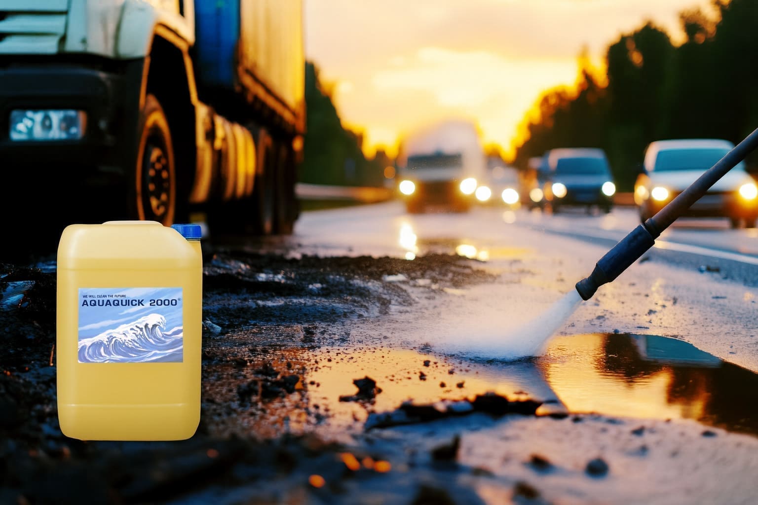 AQUAQUICK 2000 The Market-Leading Solution For On-Road Oil Spill ...